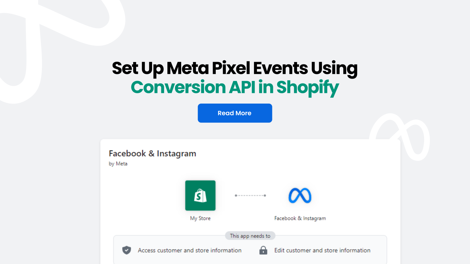 Set Up Meta Pixel Events with Conversion API in Shopify